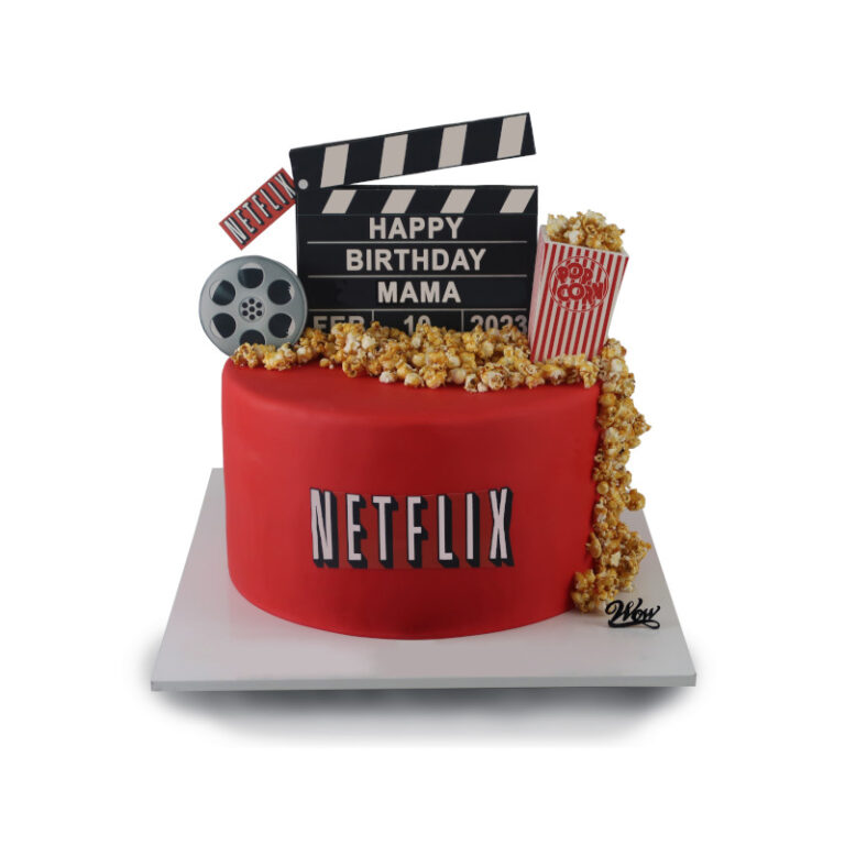 Netflix Popcorn Cake – Wow Sweets